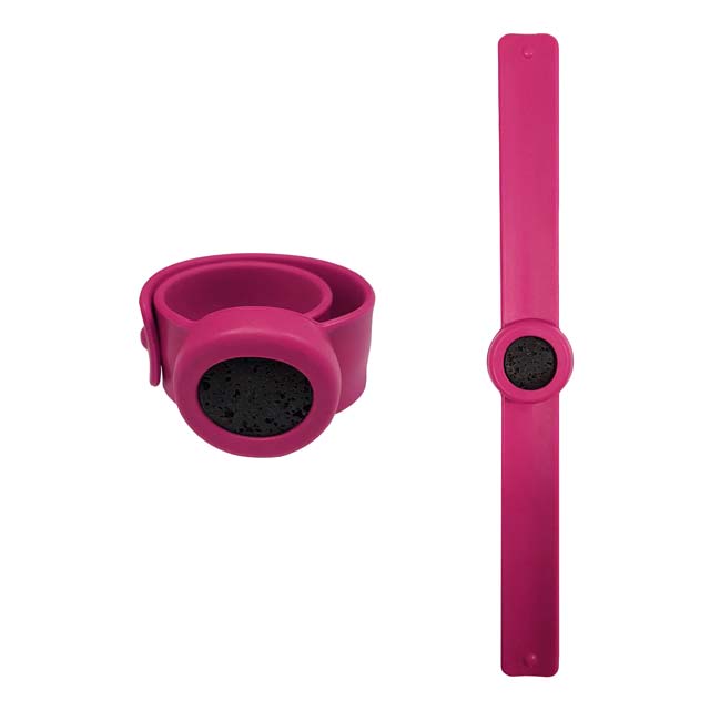 Girls' rubber slap bracelet for kids (pink) | Essential Bracelet